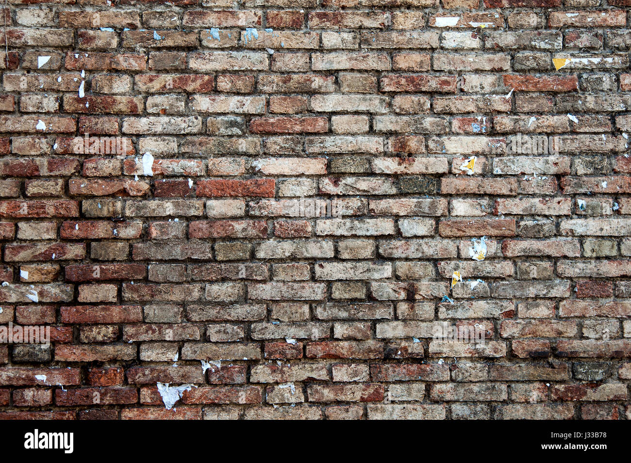 Old red brick wall texture background Stock Photo - Alamy