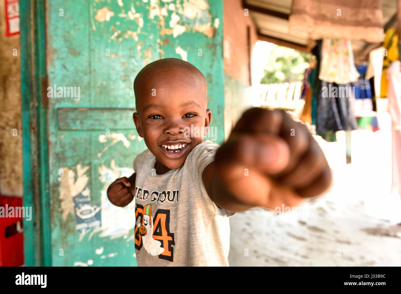 African Child Laughing