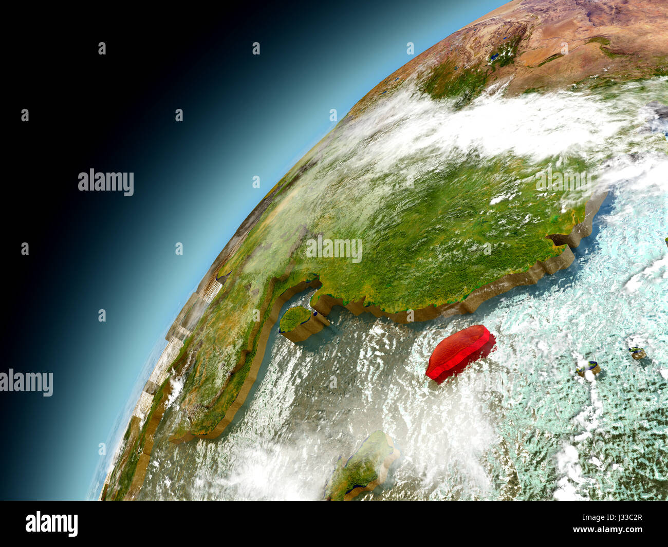 Taiwan map satellite geography hi-res stock photography and images - Alamy