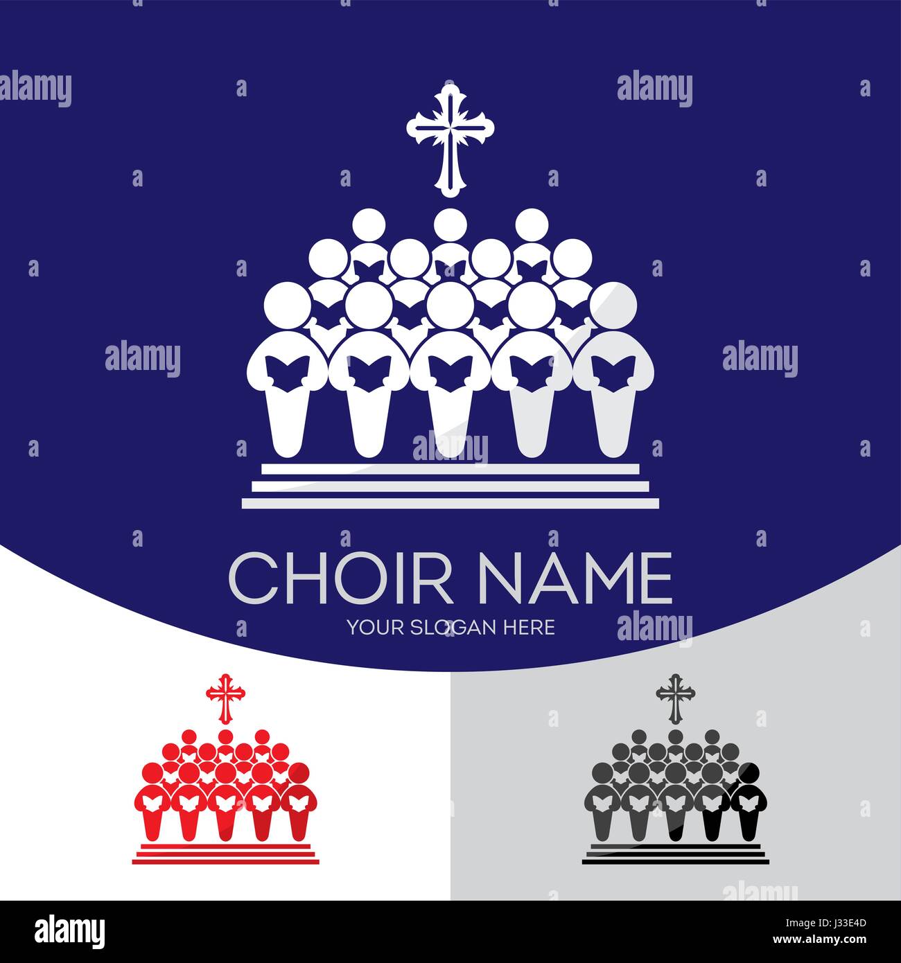 Choir Stock Vector Images - Alamy