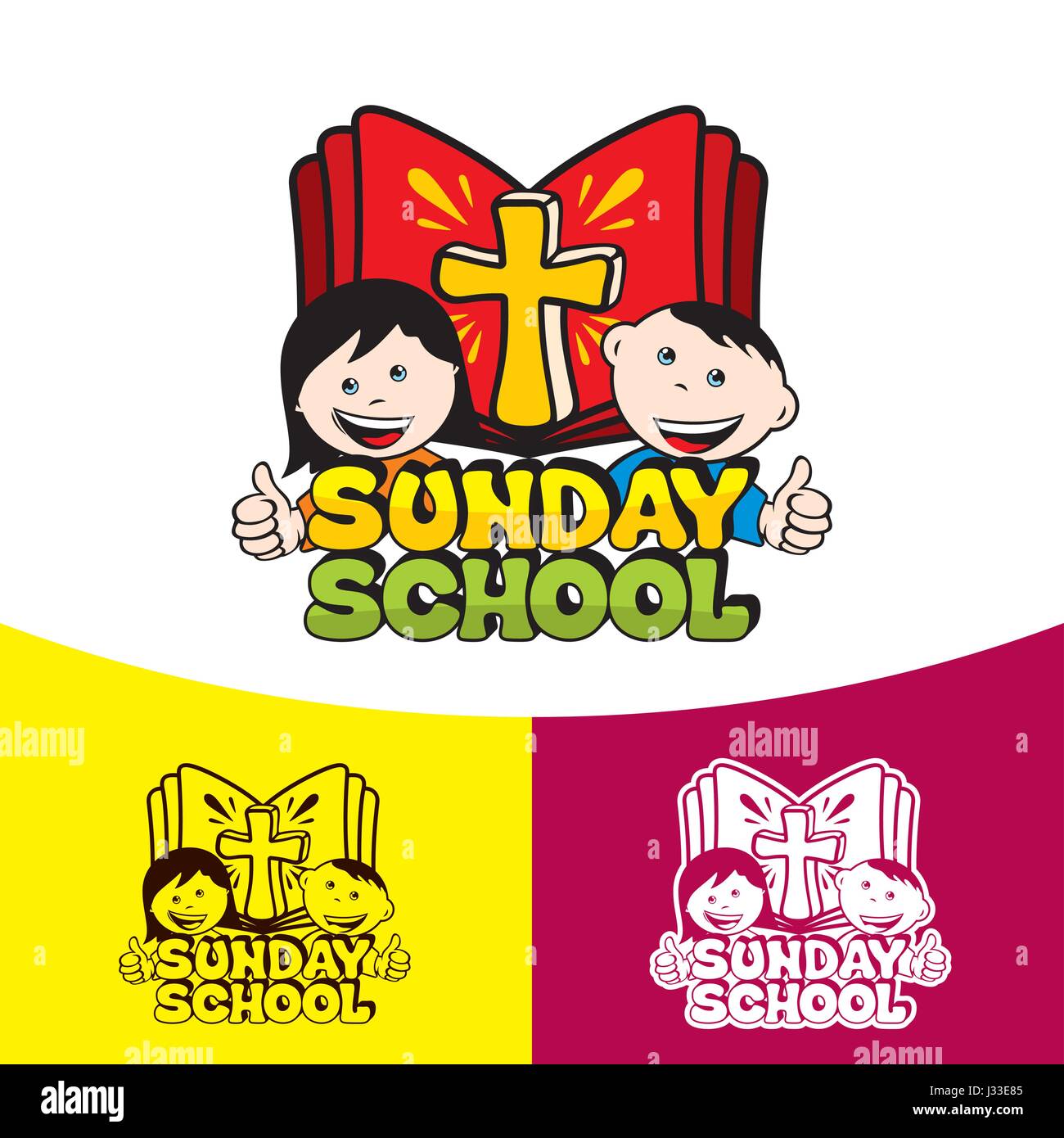 Sunday School Logo Sunday School | Great PowerPoint ClipArt For
