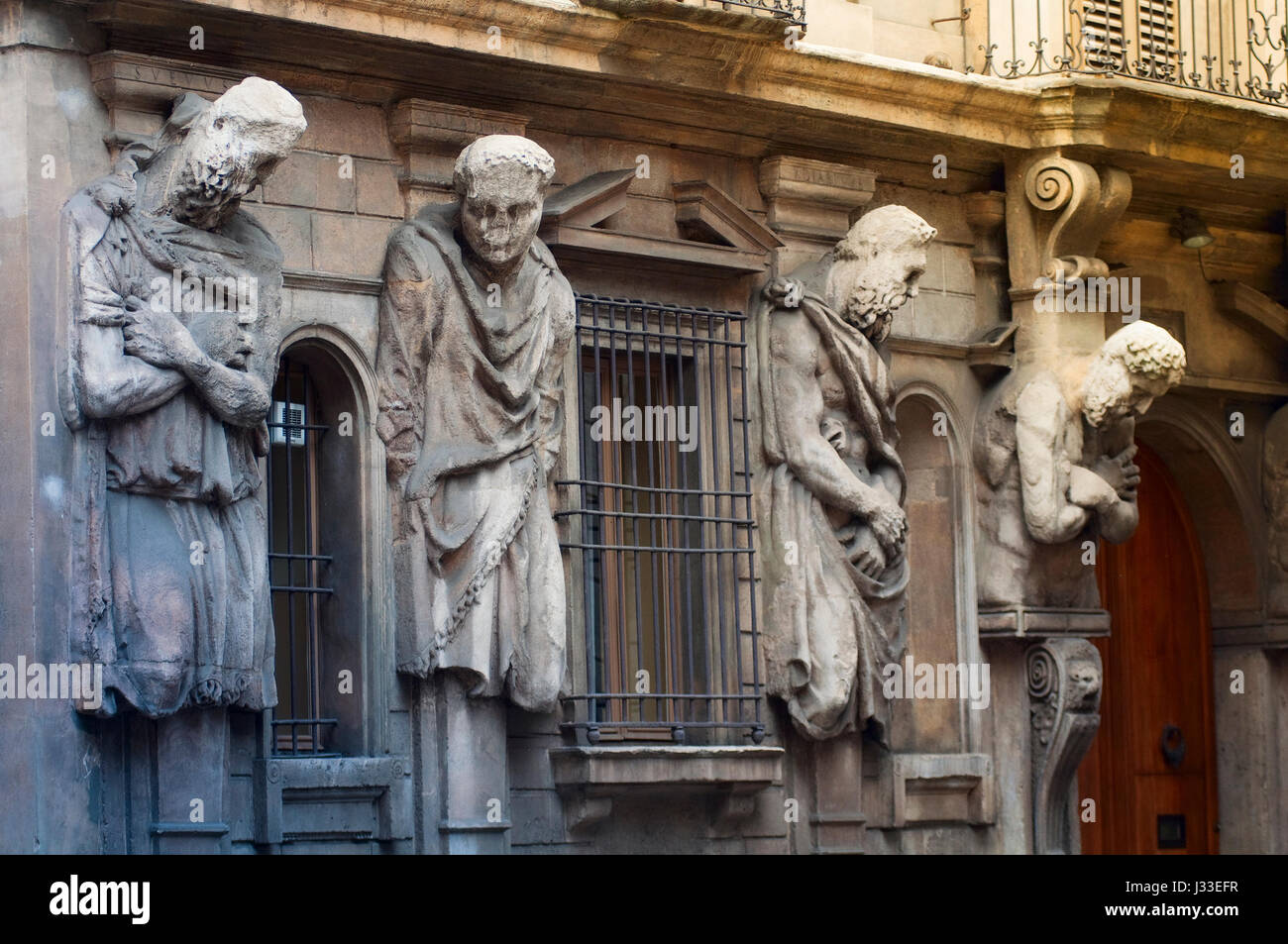 Telamon statue hi-res stock photography and images - Alamy