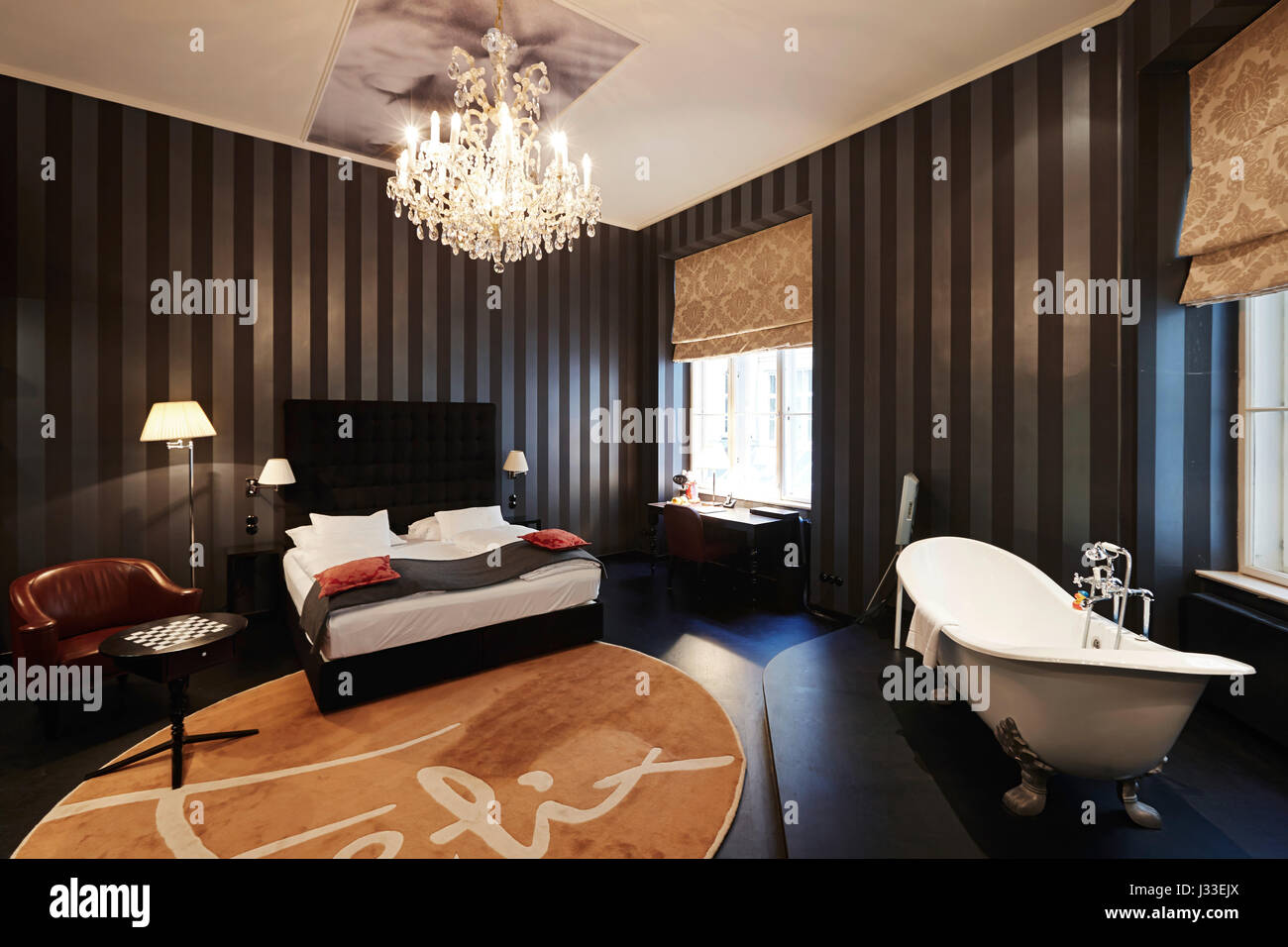 Altstadt Vienna Hotel, Felix suite, room no. 09, hall and room designed ...