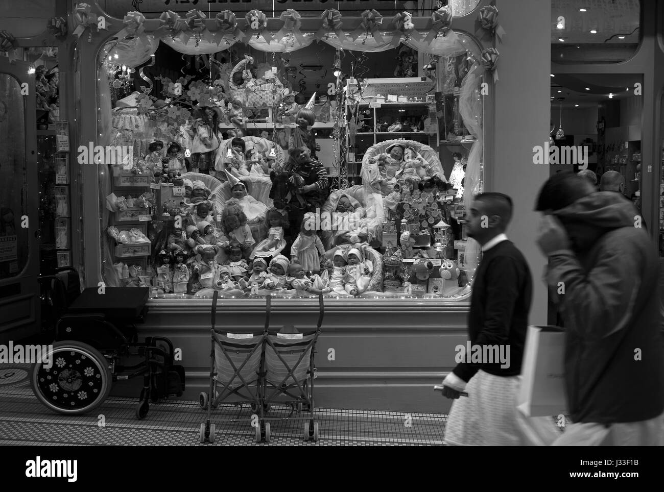 Doll's shop Black and White Stock Photos & Images - Alamy