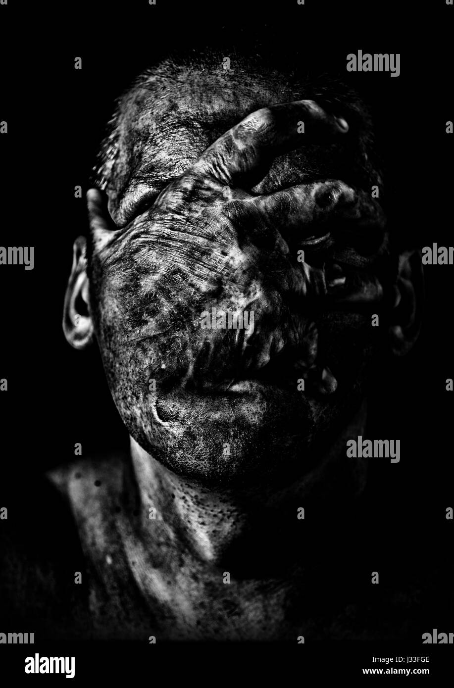 Ugly ghost Black and White Stock Photos & Images - Alamy