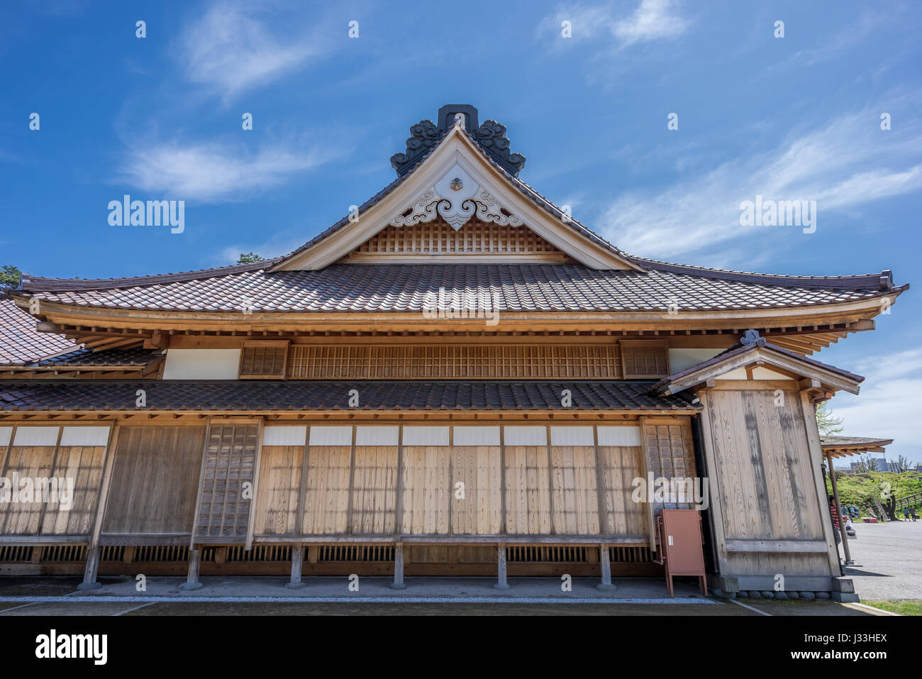 Goryokaku Castle. Located inside a five-pointed star shaped fortress ...
