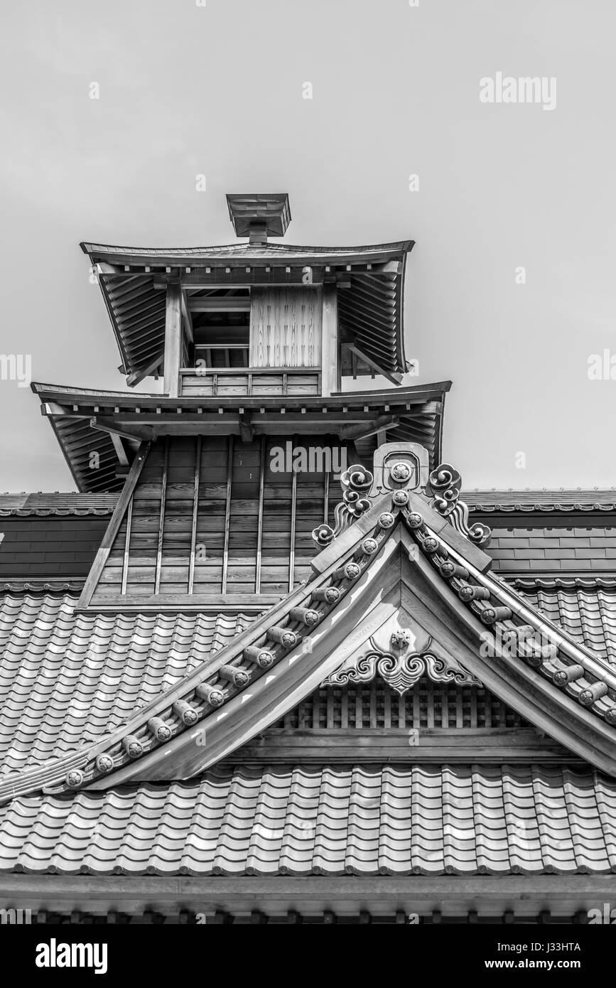 Goryokaku Castle. Located inside a five-pointed star shaped fortress ...
