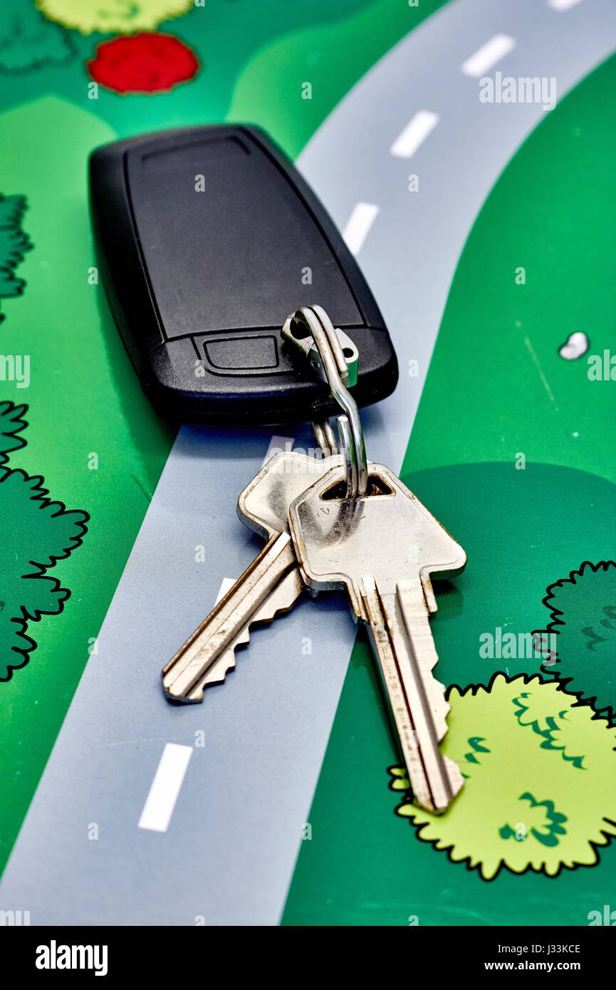 A studio photo of motor vehicle keys Stock Photo - Alamy