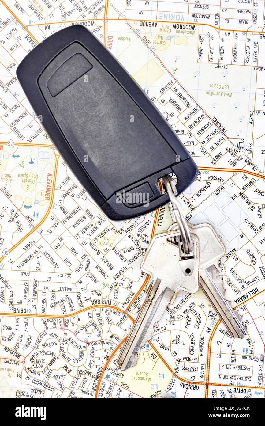 A studio photo of motor vehicle keys Stock Photo - Alamy