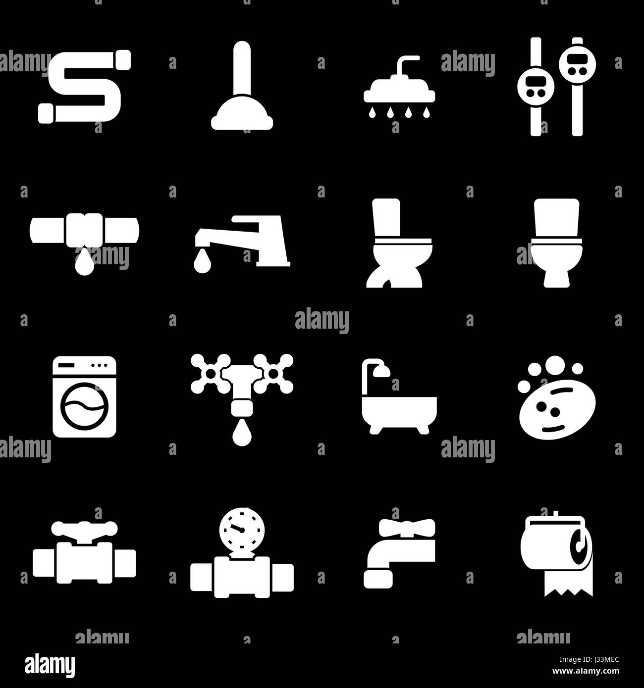 Plumbing pipe wrench on Black and White Stock Photos & Images - Alamy