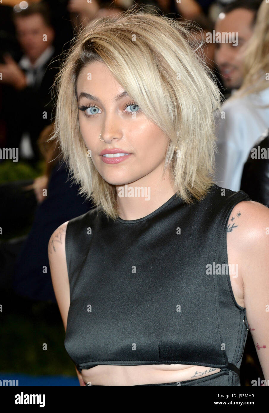 Paris Jackson attending The Metropolitan Museum of Art Costume ...