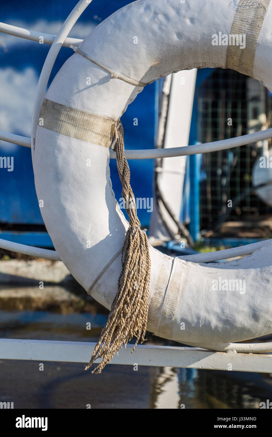 Life preserver, person, water hi-res stock photography and images - Alamy