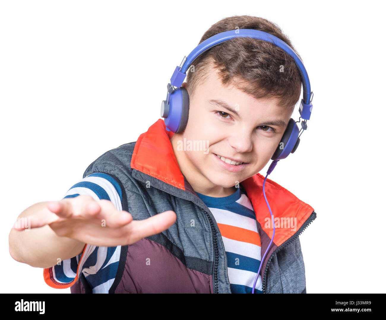Teen boy headshot hi-res stock photography and images - Alamy