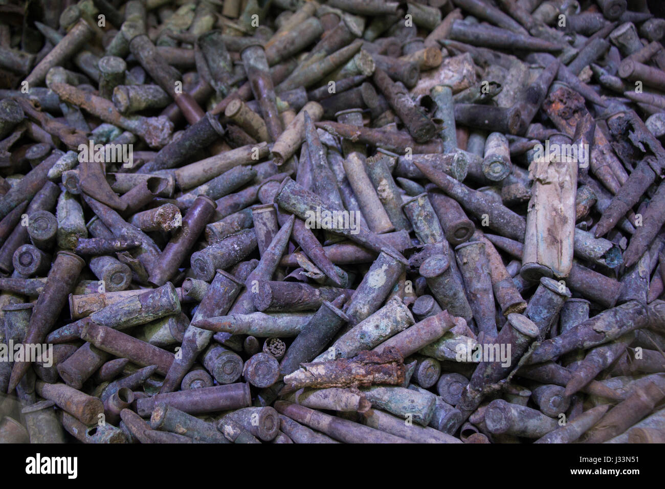 Old rusty bullet ammunition from the dardanelles war Stock Photo - Alamy