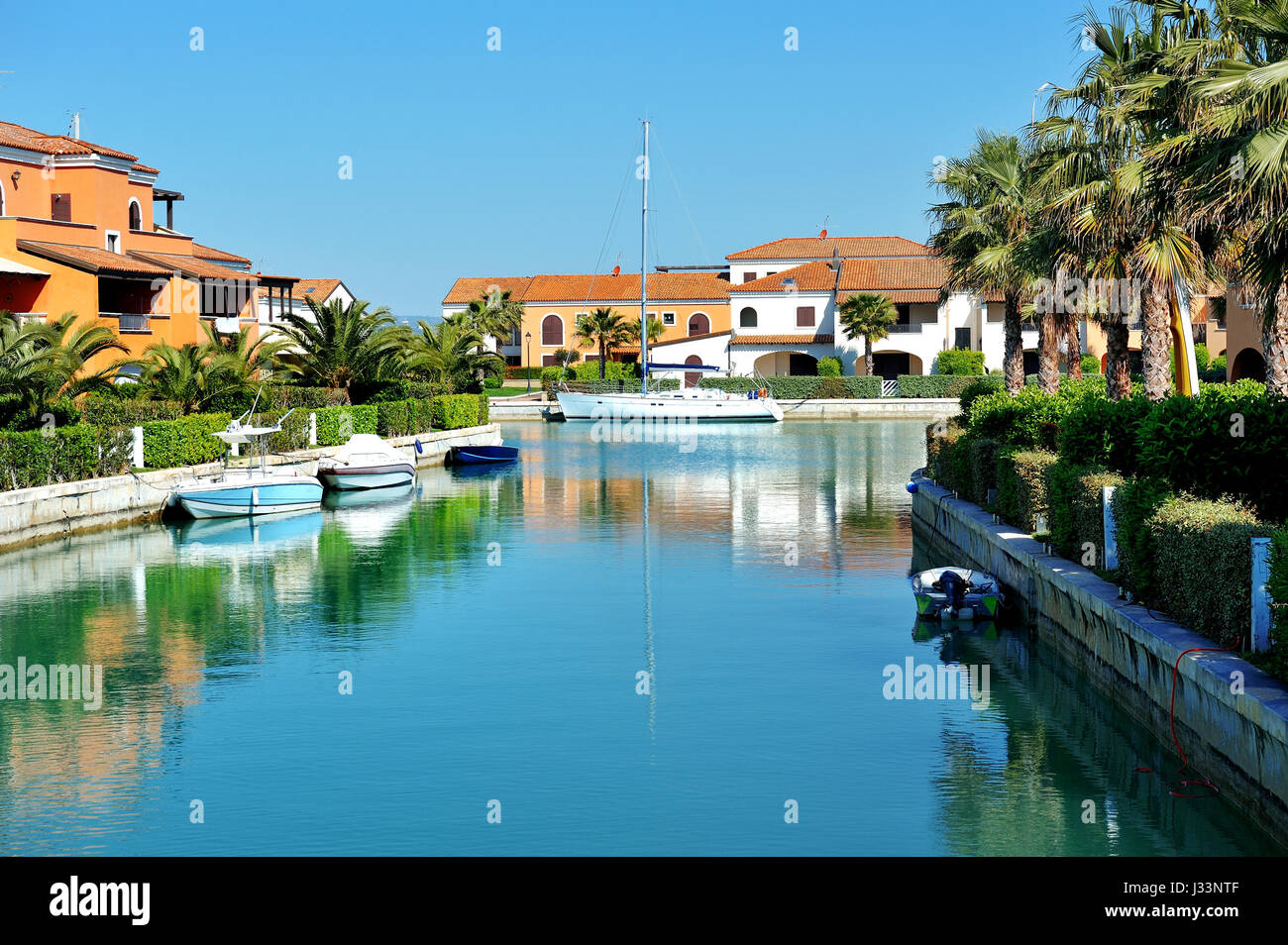 Marina village of Policoro scenic view, Basilicata, Italy Stock Photo ...