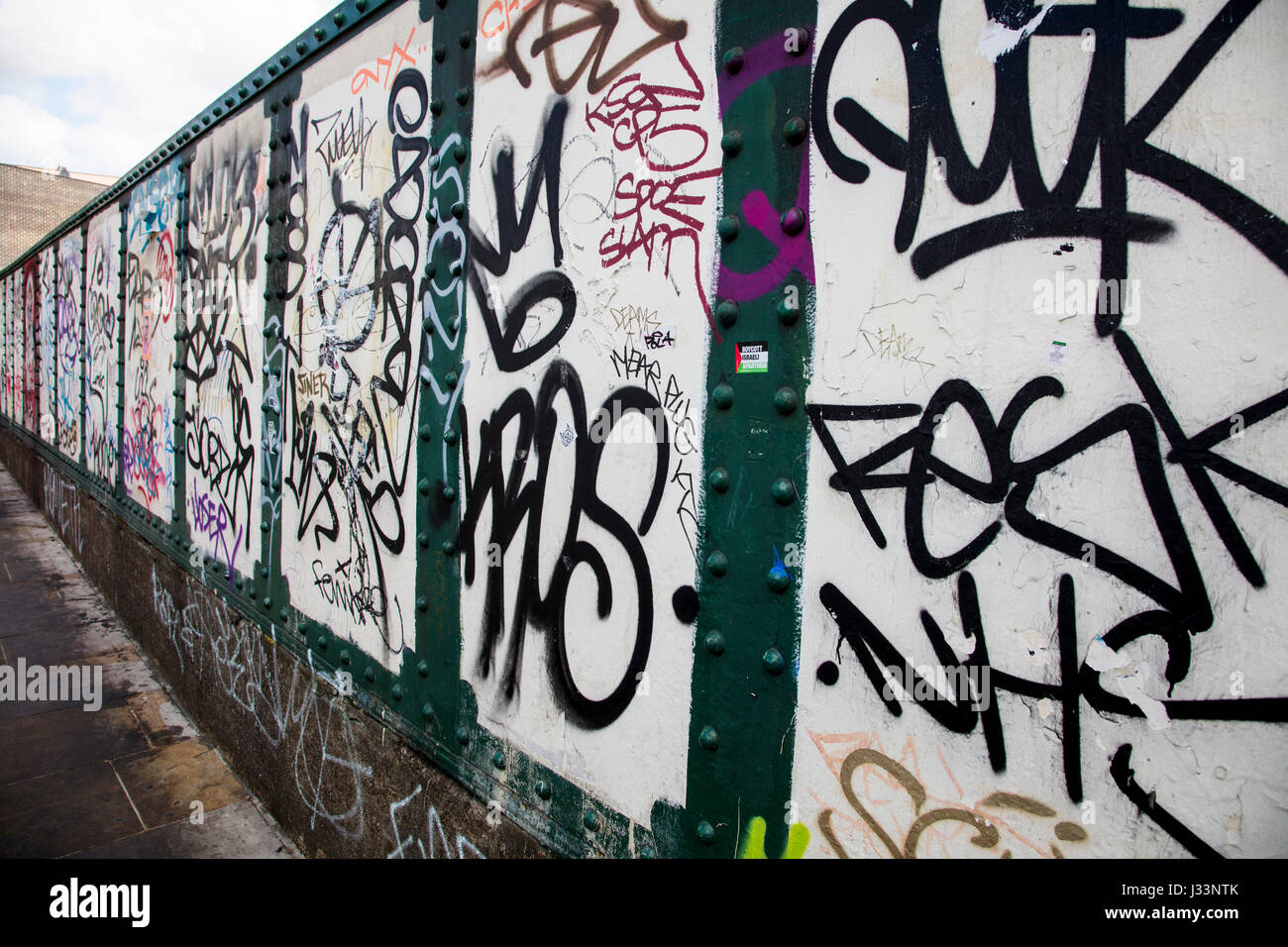 Graffiti East End of London Stock Photo - Alamy