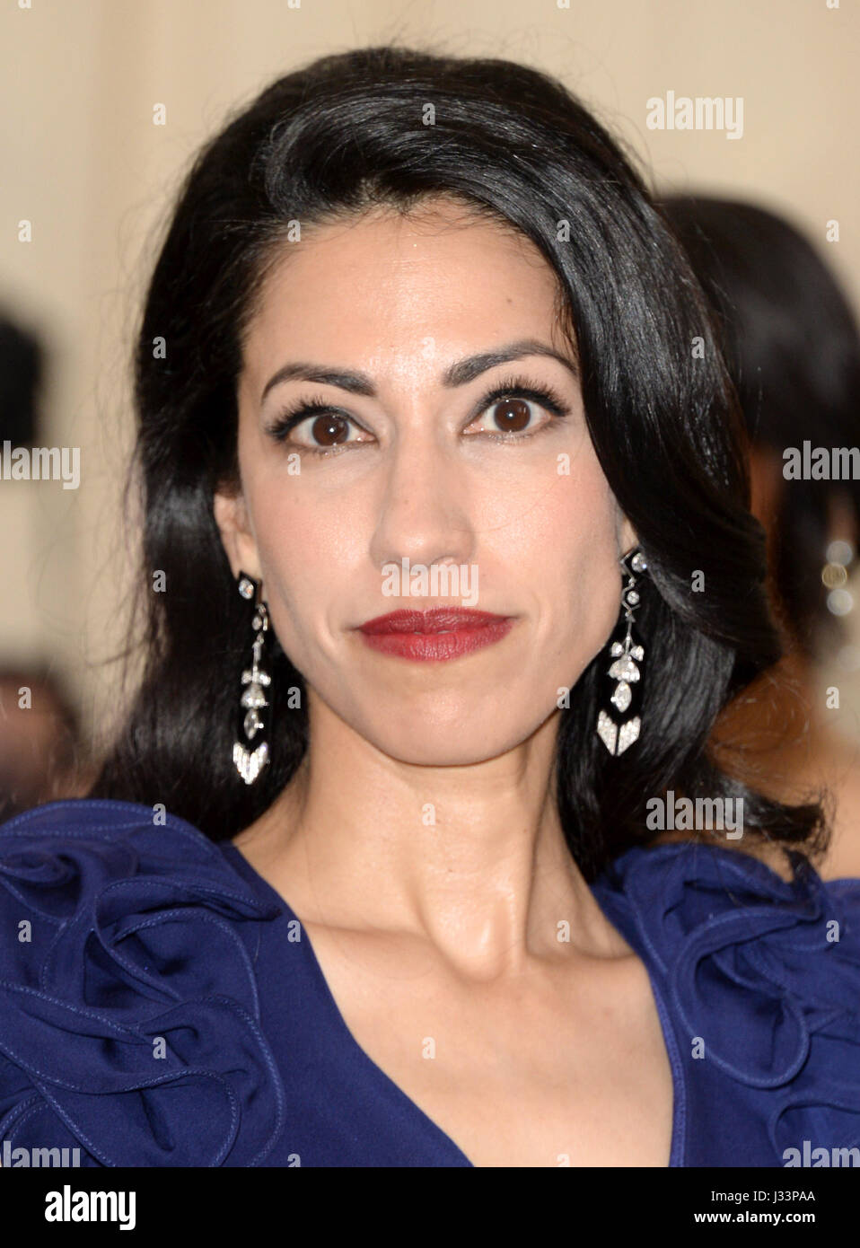Huma Abedin attending The Metropolitan Museum of Art Costume Institute ...