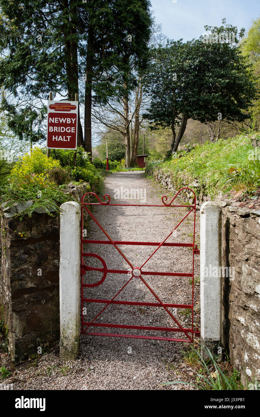 Newby bridge station hi-res stock photography and images - Alamy