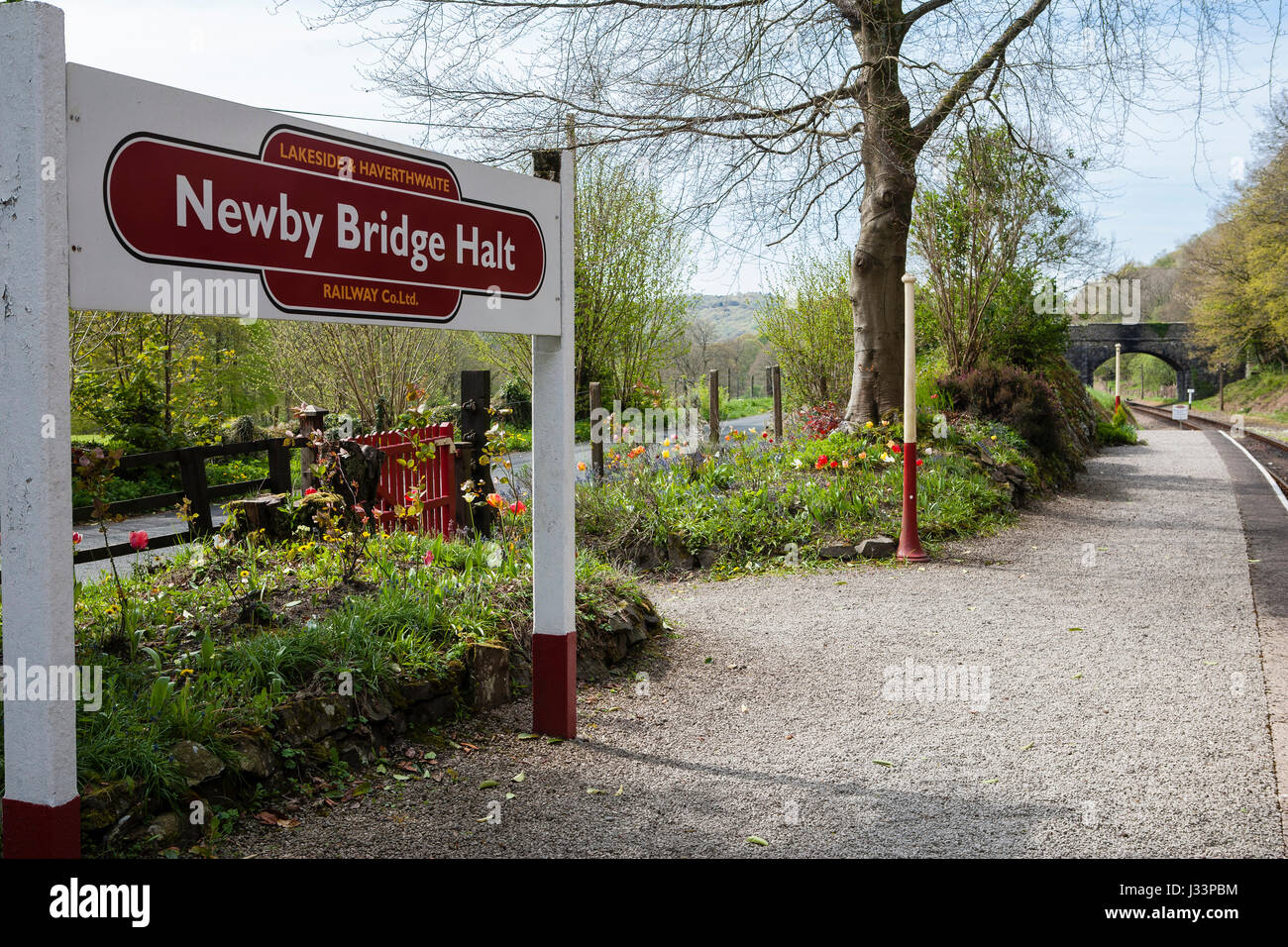 Newby bridge station hi-res stock photography and images - Alamy