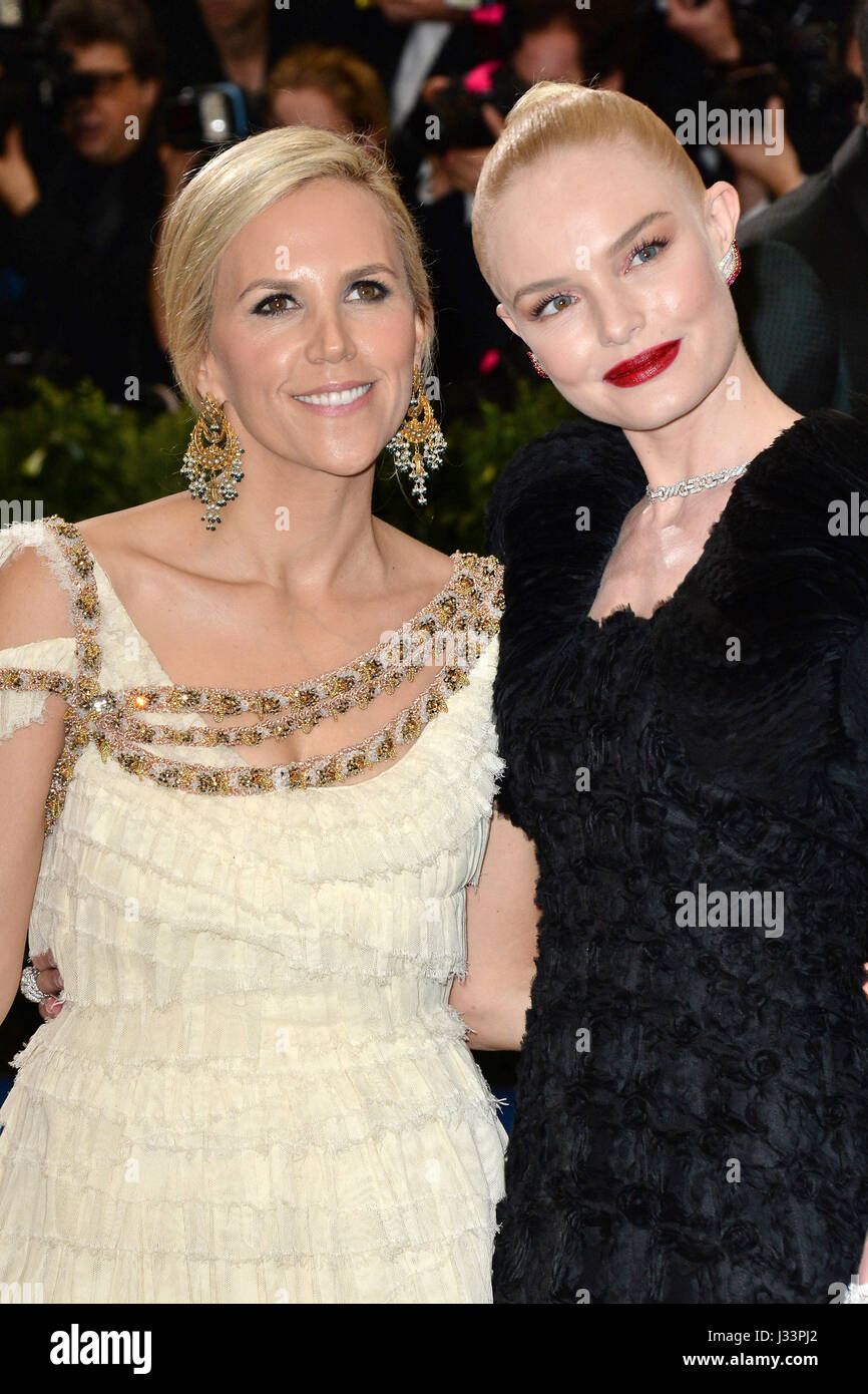 Tory Burch and Kate Bosworth attending The Metropolitan Museum of Art ...