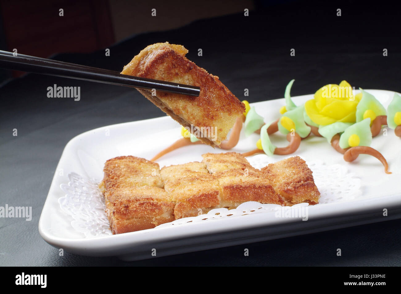 Snacks, snacks, grilled, fried, pasta Stock Photo - Alamy