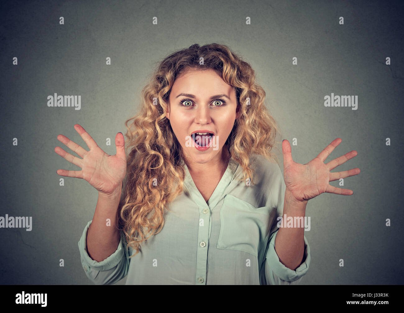 Surprise astonished woman. Closeup portrait woman looking surprised in ... Surprise astonished woman. Closeup portrait woman looking surprised in ...