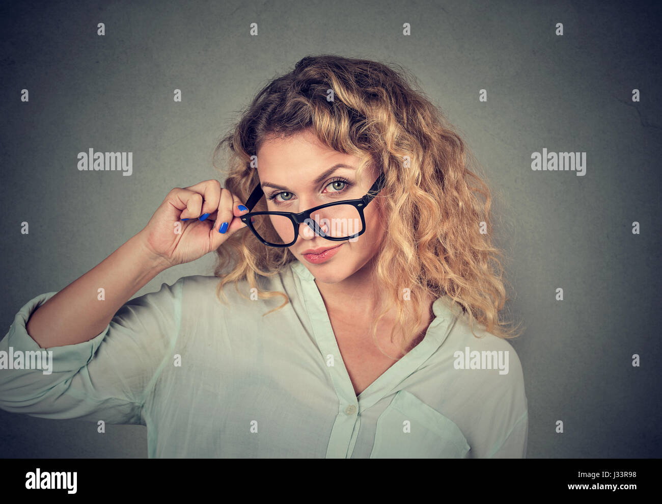 Look of disapproval hi-res stock photography and images - Alamy