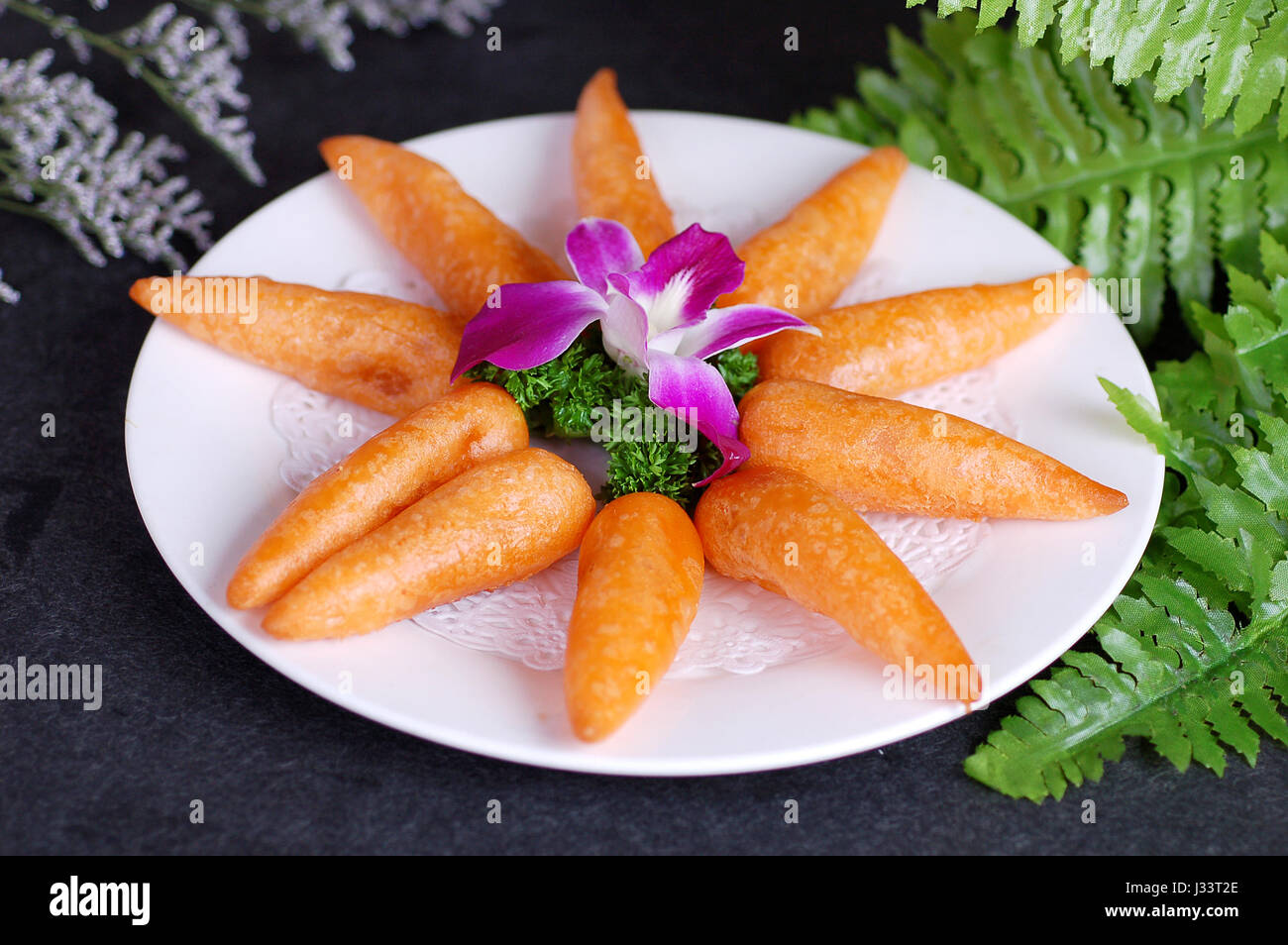 Snacks, snacks, grilled, fried, pasta Stock Photo - Alamy