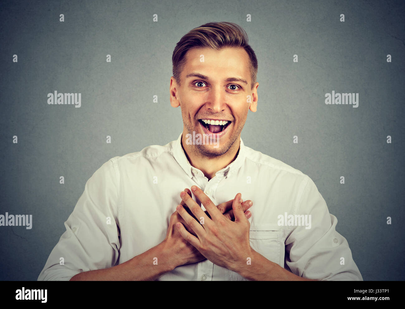 Stunned success hi-res stock photography and images - Alamy