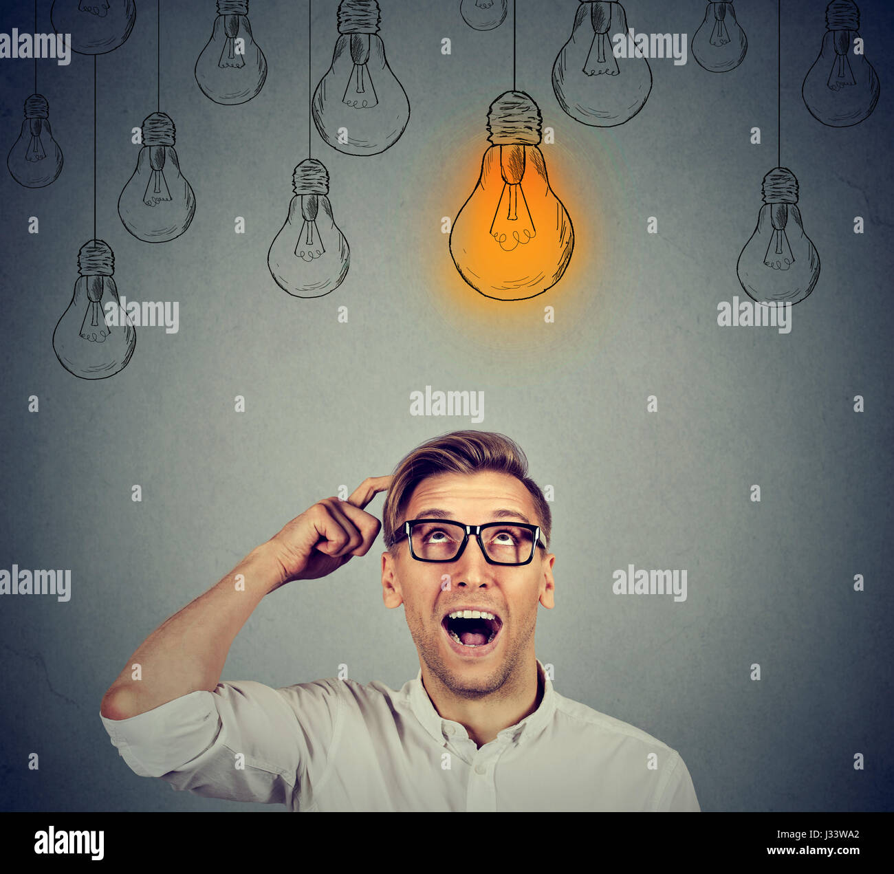 Genius in lamp hi-res stock photography and images - Alamy
