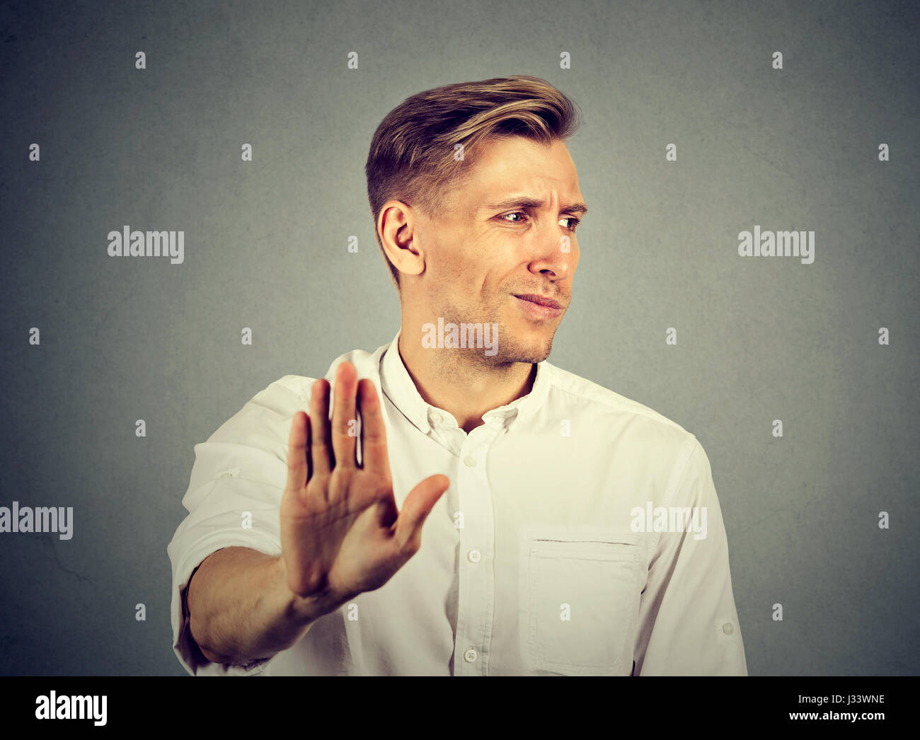 Expression disgust emotion fear hi-res stock photography and images - Alamy
