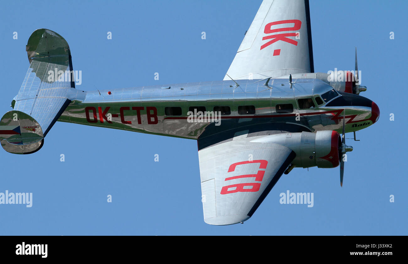 Lockheed Electra 10A airplane Stock Photo - Alamy