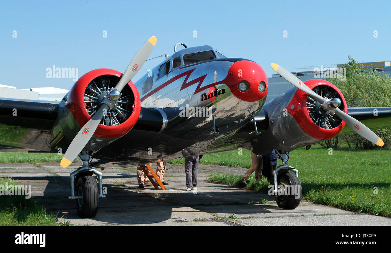 Lockheed Electra 10A airplane Stock Photo - Alamy