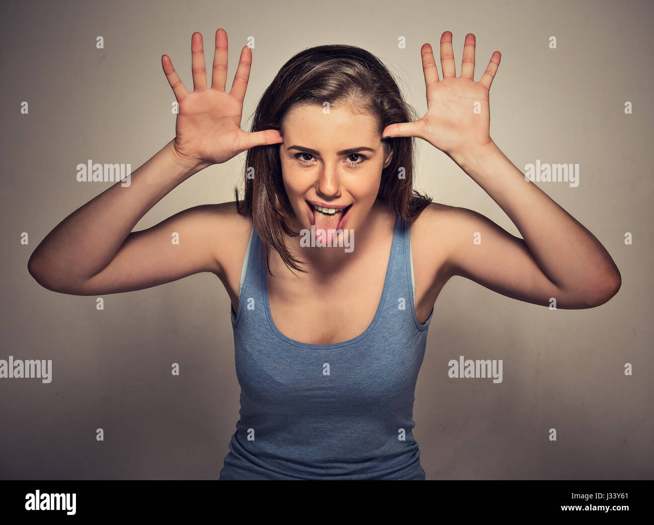 Rude girl hi-res stock photography and images - Alamy