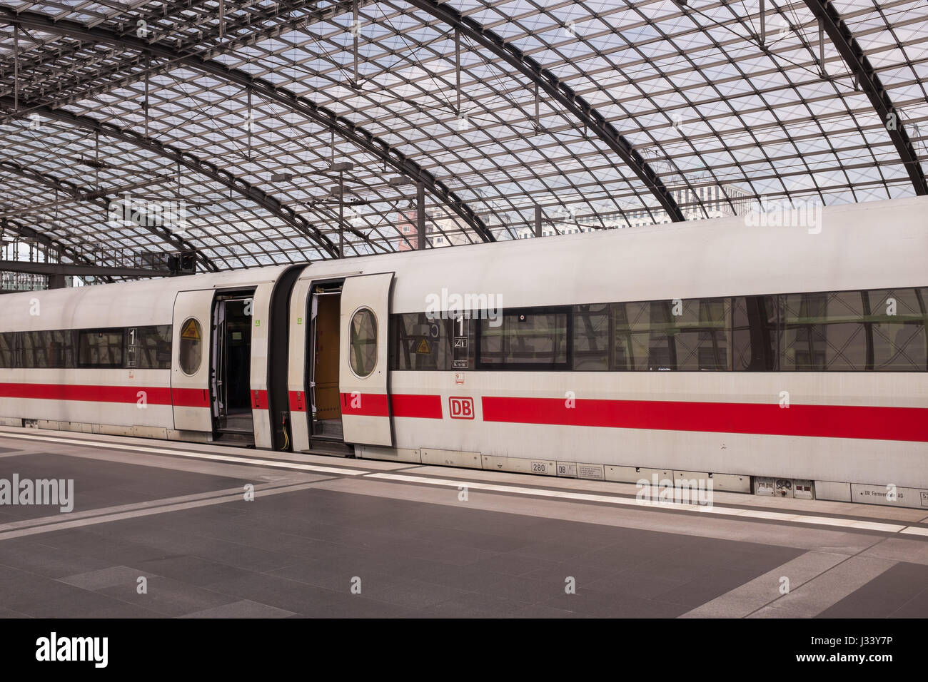 German railways intercity express passenger train hi-res stock ...