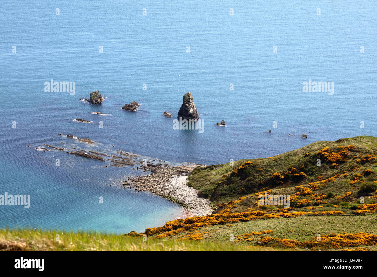 Mupe Rocks and Ledges near the Bay below Bindon Hill between Lulworth ...