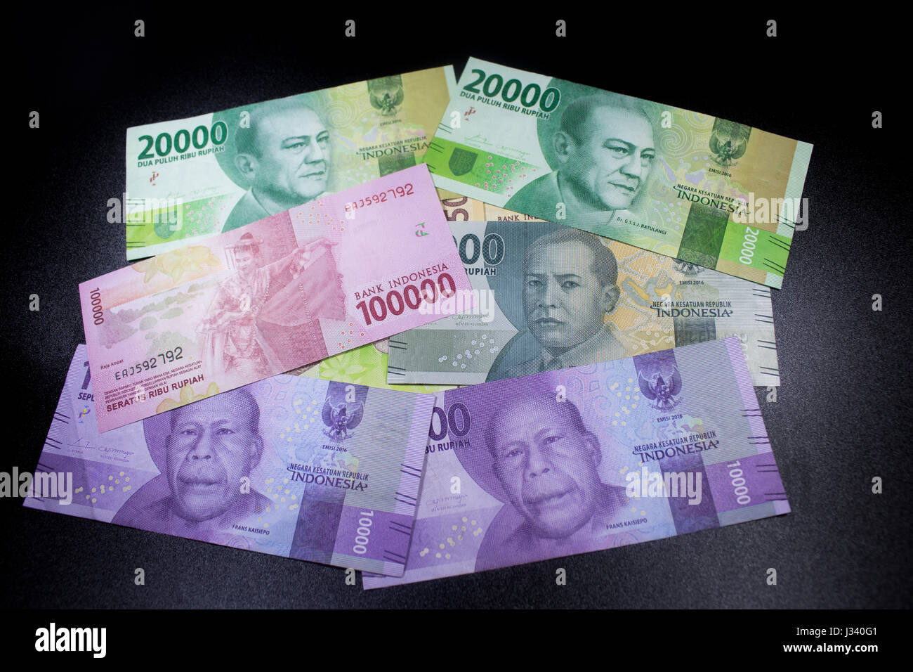 new rupiah money indonesia currency cash finance payment Stock Photo ...