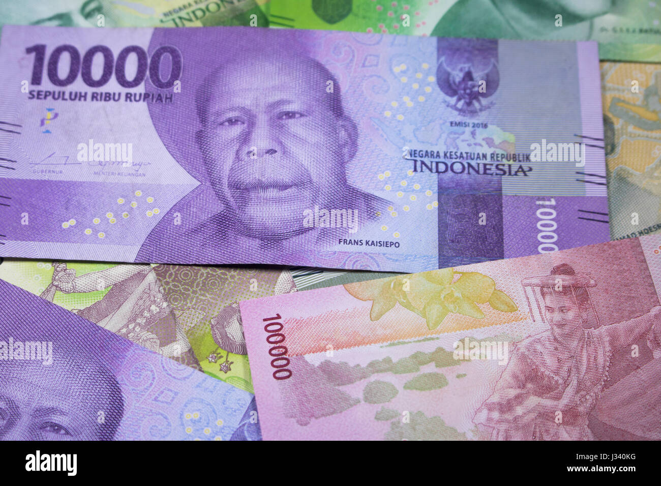 new rupiah money indonesia currency cash finance payment Stock Photo ...