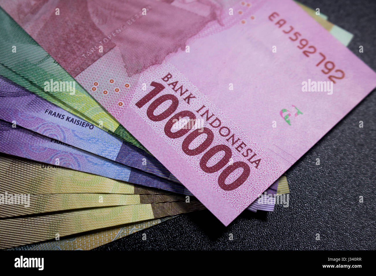 new rupiah money indonesia currency cash finance payment Stock Photo ...