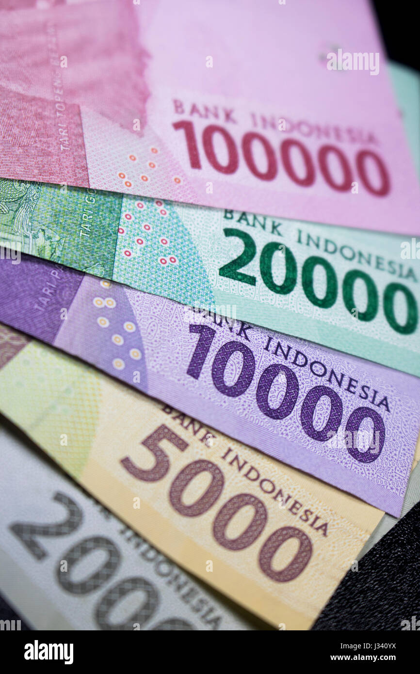 new rupiah money indonesia currency cash finance payment Stock Photo ...