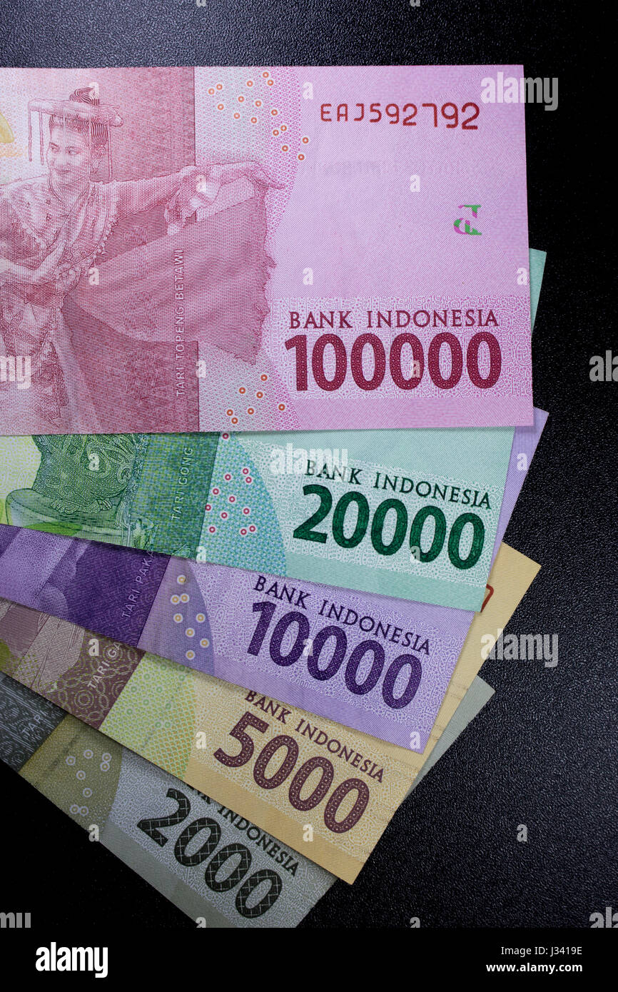 new rupiah money indonesia currency cash finance payment Stock Photo ...