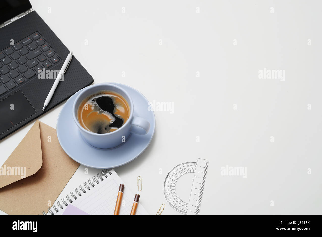 Workplace. A day in the office Stock Photo - Alamy