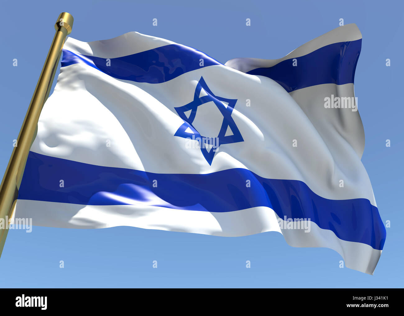 Jewish pride flag hi-res stock photography and images - Alamy
