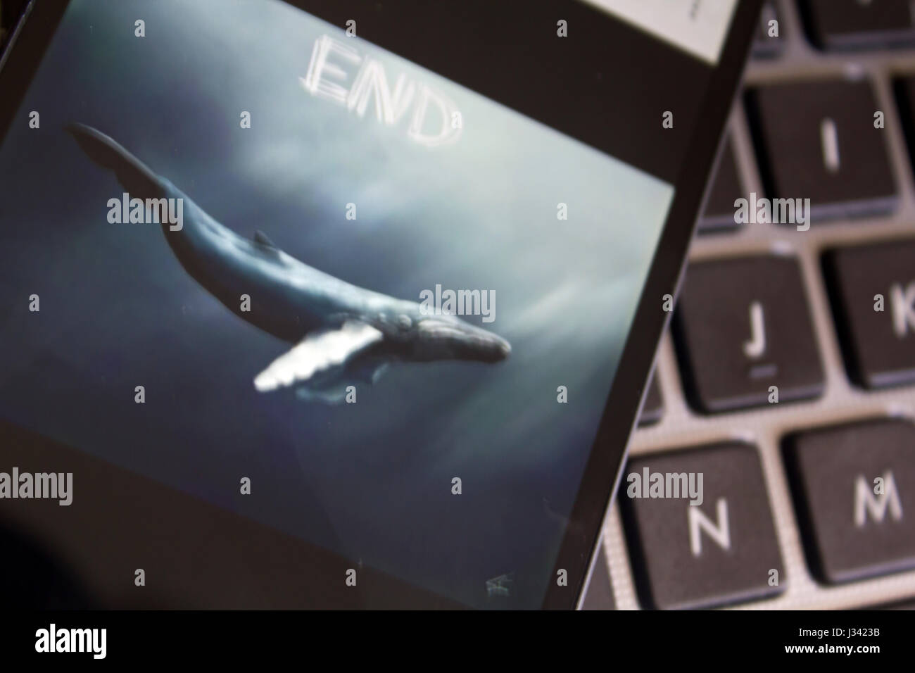 Blue Whale game Stock Photo - Alamy