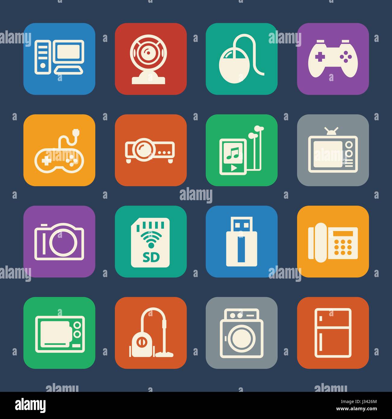 Electronic control systems Stock Vector Images - Alamy