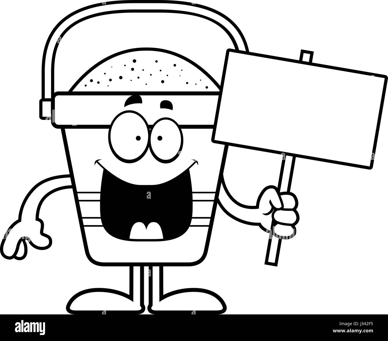 Sand bucket sign hi-res stock photography and images - Alamy