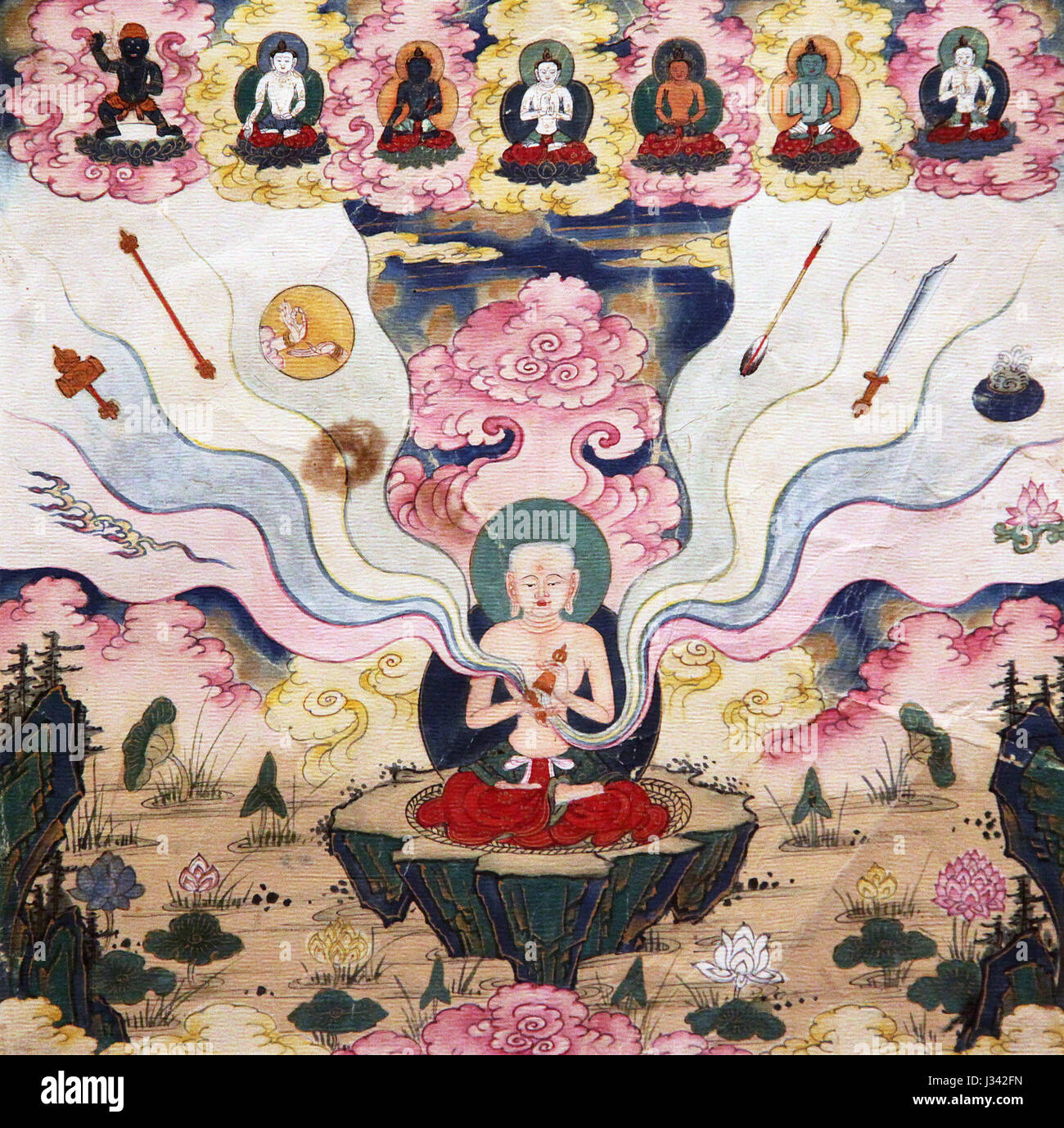 Buddhist Tibetan Vajrayana Meditation Painting High Resolution Stock ... Buddhist Tibetan Vajrayana Meditation Painting High Resolution Stock ...