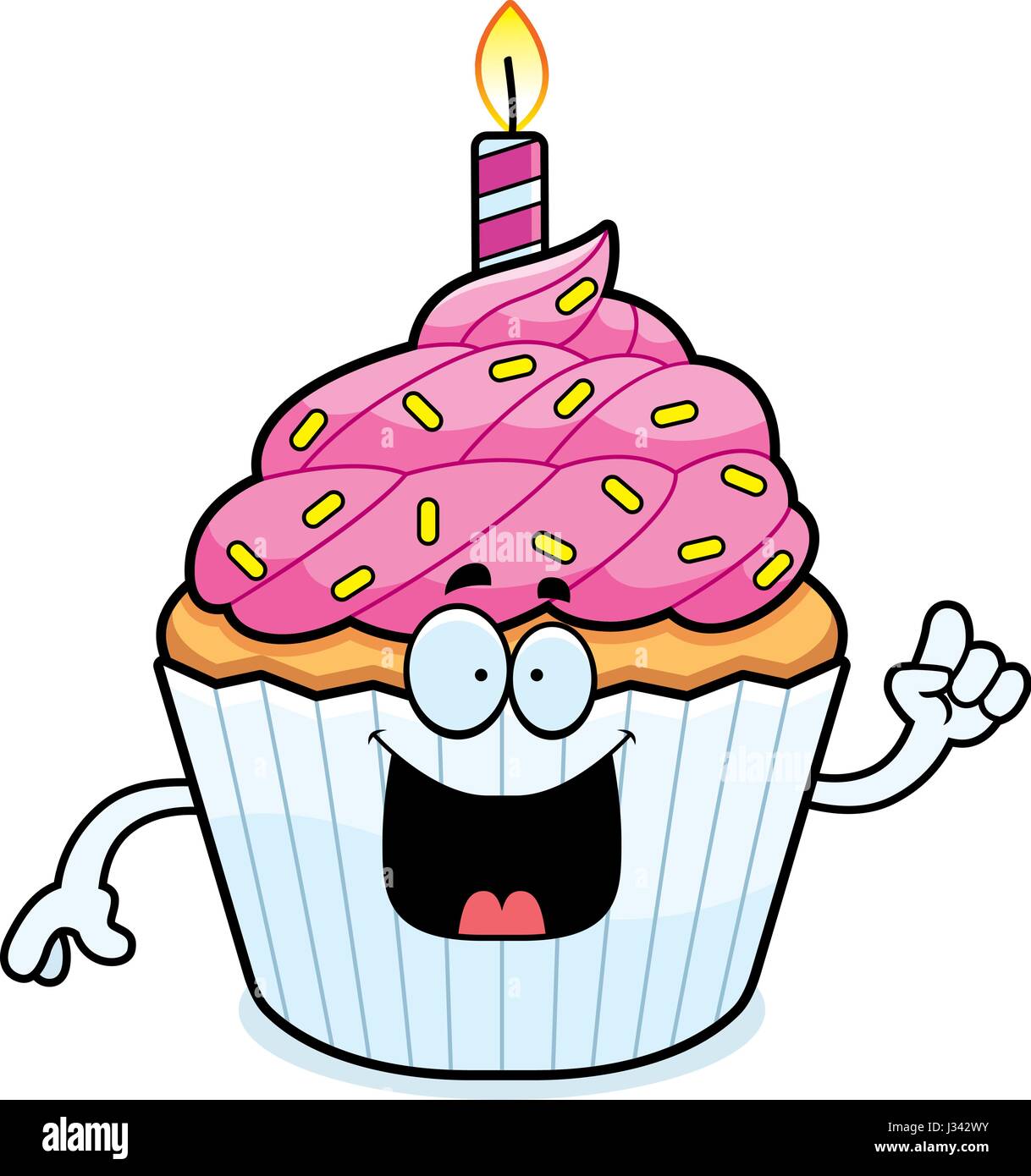 Birthday Cupcake Animation