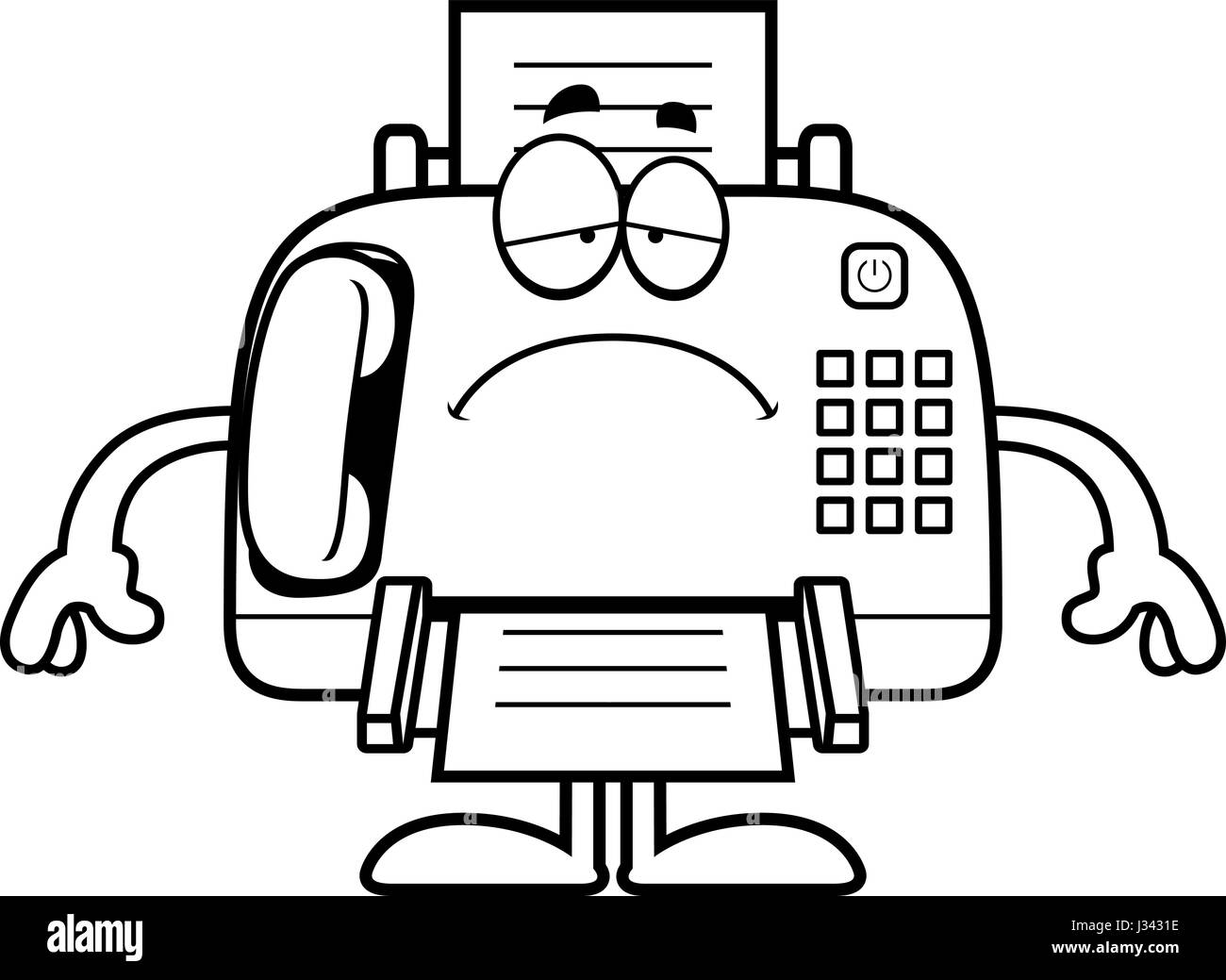 Phone frown Stock Vector Images - Alamy