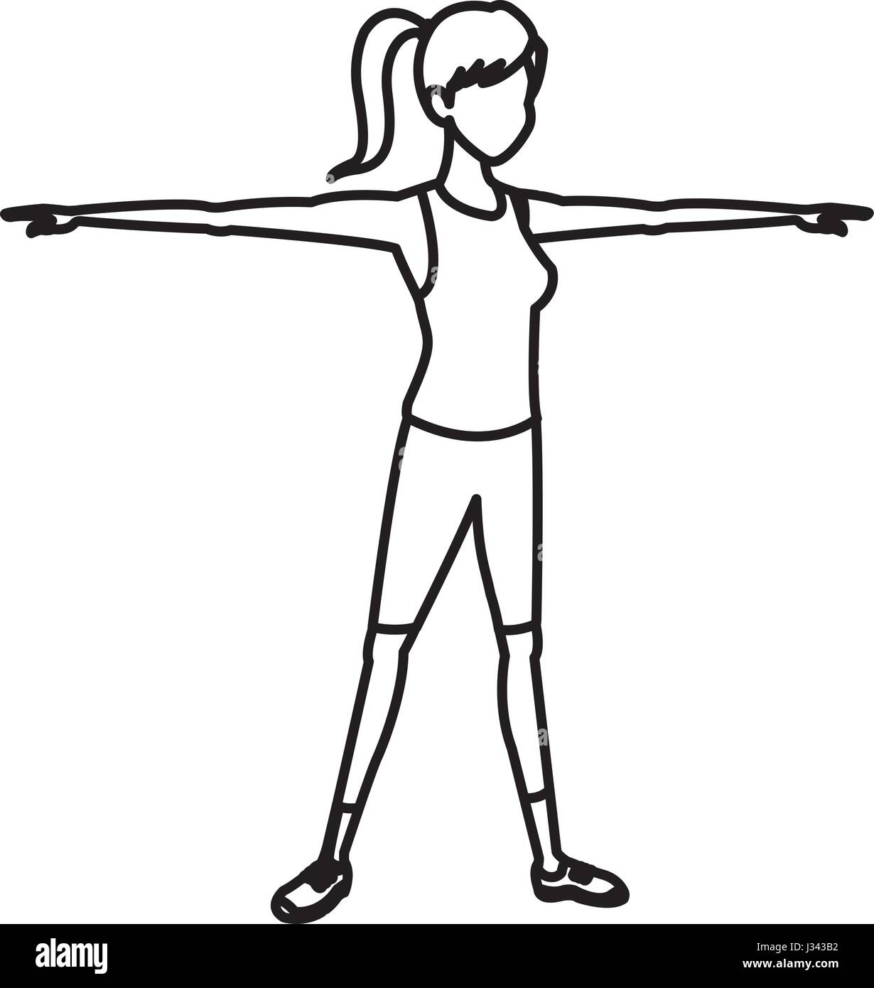 Body Outline High Resolution Stock Photography and Images - Alamy